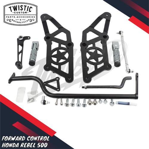 Jual Forward Control Footstep Foot Peg Pedal Rem Kit Set Motor Honda ...