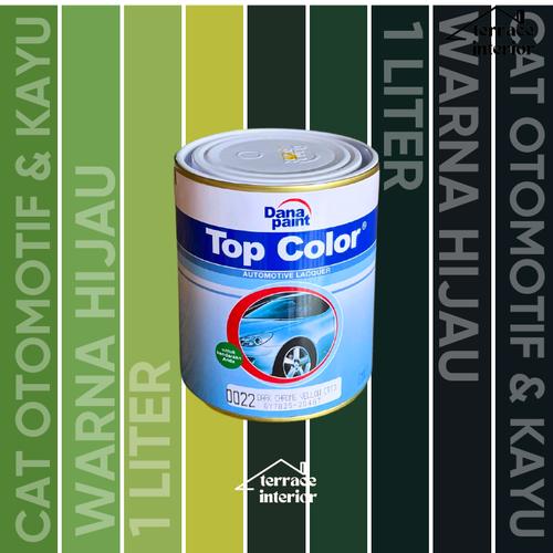 Jual Cat Duco Top Color Warna Hijau Glossy 1L ( AUTOMOTIVE LACQUER ...