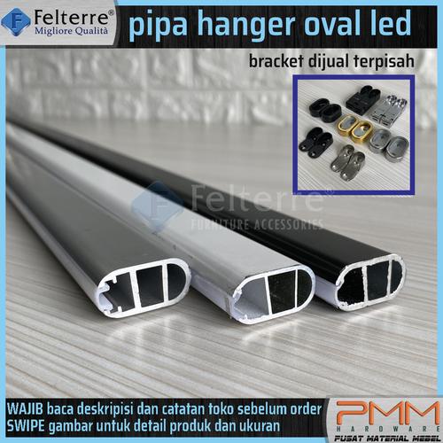 Jual pipa hanger oval led FELTERRE | gantungan baju rumah lampu ...