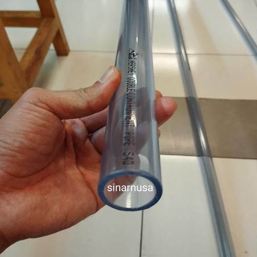 Jual Pipa PVC Transparan 1 " inchi - Pipa PVC Clear - Bening - Jakarta ...