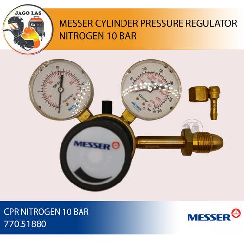 Jual Regulator Nitrogen 10 Bar seri Tornado MESSER ORIGINAL GERMANY ...