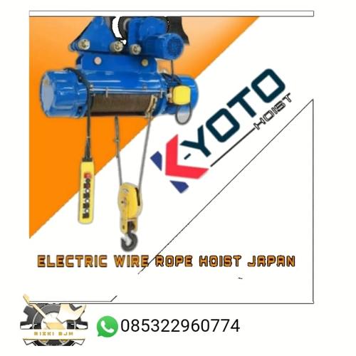 Jual ELECTRIC WIRE ROPE HOIST 2 TON X 18 METER 380 VOLT K-YOTO JAPAN ...