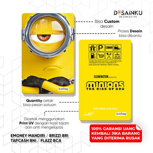 Jual Emoney Minions Edition / Emoney Custom / Emoney Anime game - EM1 ...