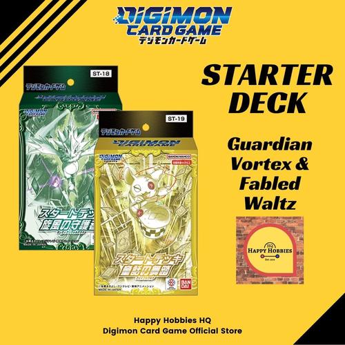 Jual Starter Deck Guardian Vortex ST-18 ST18 Fable Waltz ST-19 ST19 ...