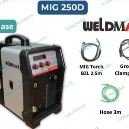 Jual mesin las mig weldmax mig 250D - Kota Surabaya - bakulteknik ...