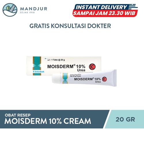 Jual Moisderm 10% Cream 20 g / Urea / Psoriasis / Dermatitis - Jakarta ...