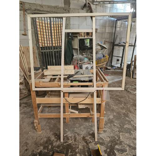 Jual PIGURA BESAR, SPANRAM STEREOFORM, RANGKAIAN BUNGA KAYU, KANVAS ...