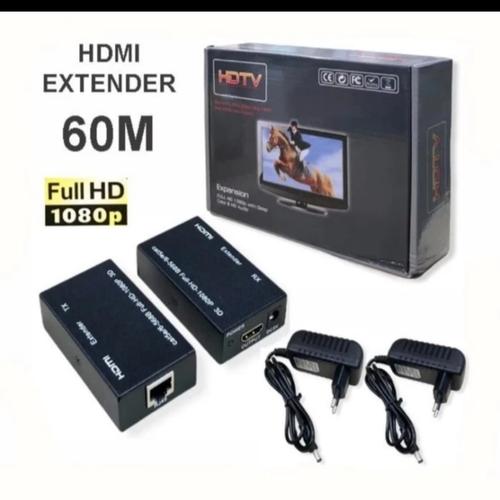 Promo HDMI extender 60m 60 meter over Ethernet via Lan kabel RJ45 - Kota Semarang - HG Shop ...