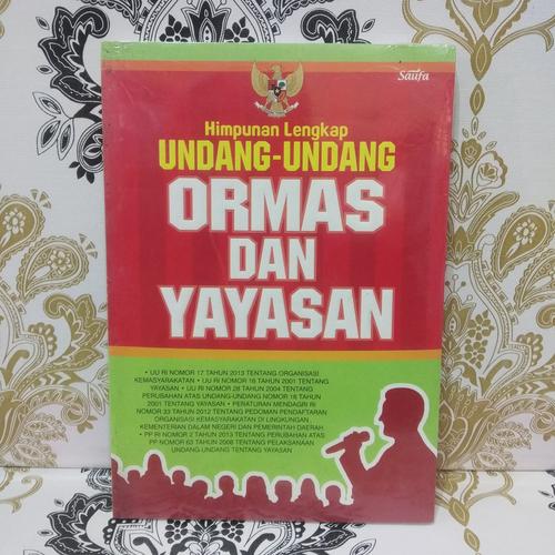 Jual Himpunan Lengkap Undang undang ORMAS Dan YAYASAN - Jakarta Selatan ...