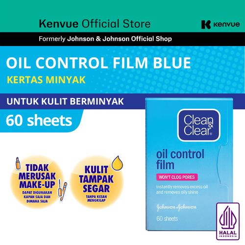 Jual Clean & Clear Oil Control Film Face Paper Kertas Minyak Wajah 60s ...