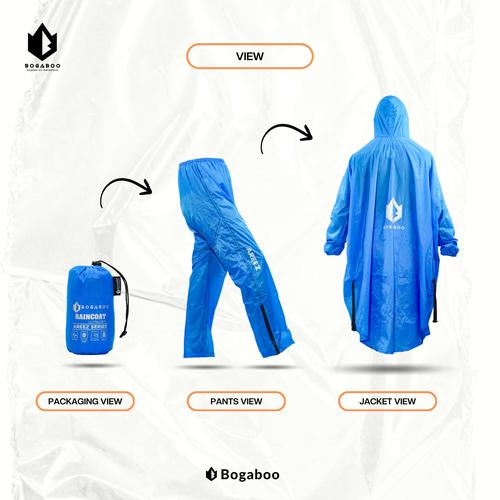 Jual Raincoat Hiking Muat Keril Jas Hujan Gunung Ultralight Bogaboo ...