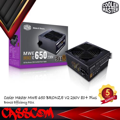 Jual Cooler Master MWE Bronze 650 W V2 [MPE-6501-ACABW-BEU] 650 Watt ...