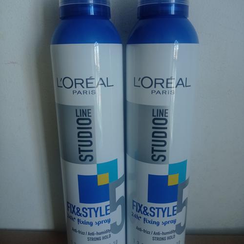 Jual Studio Line Loreal Hair Spray Strong Hold 250ml/NEW 5 FIX & STYLE ...