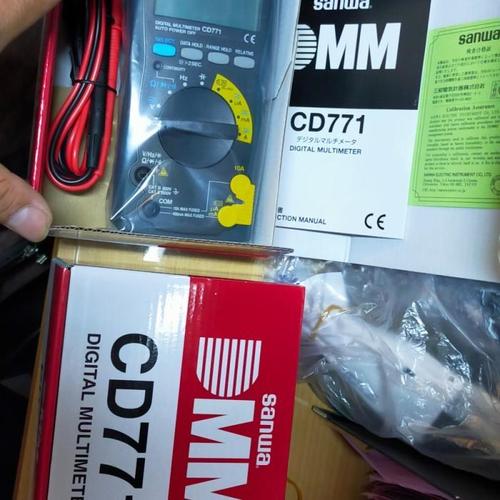 Jual sanwa CD 771 multimeter digital sanwa cd771 multitester original ...