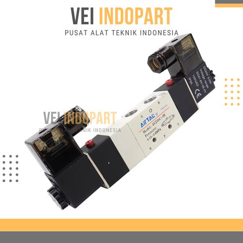 Jual 4v320-10 Solenoid Valve Airtac 4v320 10 Selenoid Valve Type 4v 320 ...