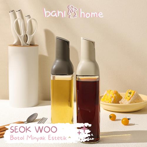 Promo BANI - SEOK WOO Botol Wijen Olive Oil Transparan Botol Tuang ...