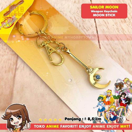Jual Gantungan Kunci Senjata Anime Sailor Moon Moon Stick Tongkat - Kab ...