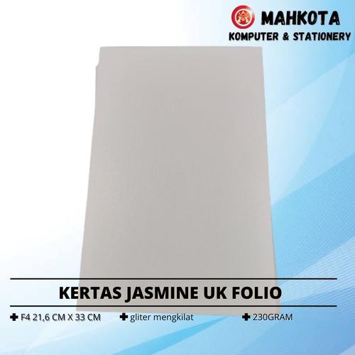 Jual Kertas Jasmine Putih uk Folio Berat 1KG - Kota Pontianak - Mahkota ...