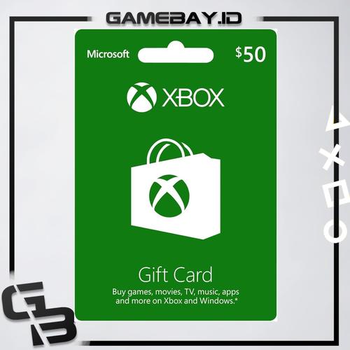 Promo Xbox Gift Card $50 / 50 USD / Amerika / Region USA Cicil 0% 3x ...