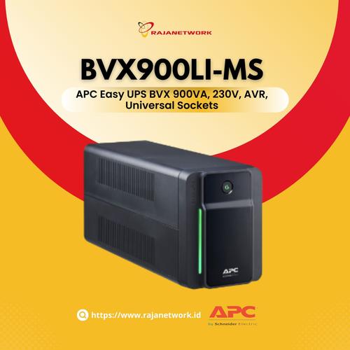 Jual APC Easy UPS BVX 900VA, 230V, AVR, Universal Sockets - BVX900LI-MS ...