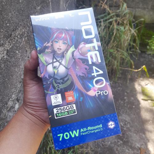 Jual Infinix Note 40 Pro 8/256GB | Curved AMOLED | Helio G99 | 108MP | 75W - Gold - Kab. Sleman ...