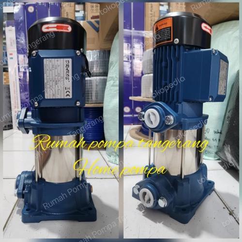 Jual POMPA DORONG VERTICAL MULTISTAGE 4 M³/JAM 1.5Hp 220v DRAKOS DVPM 4 ...