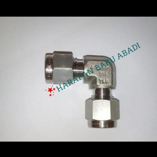 Jual Union Elbow Connector Tubing OD 18mm SS316 - Jakarta Barat ...