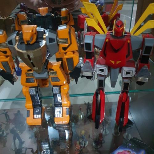 Jual set robot vintage ninja tobikage retro robo voltus goshogun era ...