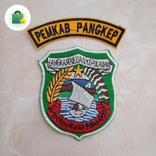 Jual Set Bordir Lambang Logo Pangkep Pangkajene Kepulauan - Kota ...