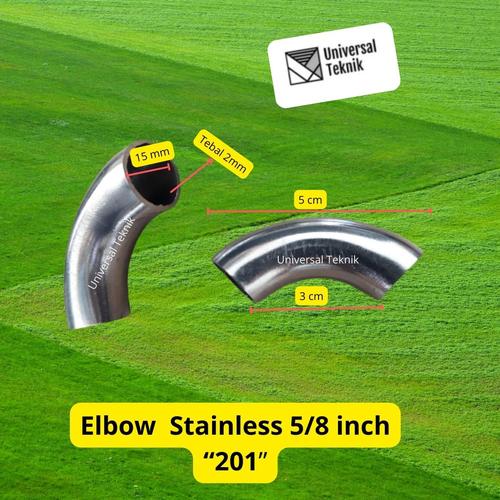 Promo Elbow 5/8" inch ss/ keni/ lasbow/ sambungan pipa stainless steel - Kab. Tangerang ...
