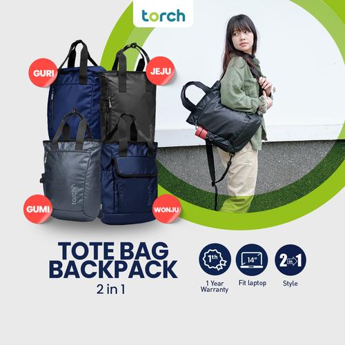 Jual Torch Tas Ransel Punggung Laptop Unisex 2in1 - Tote Bag Collection ...