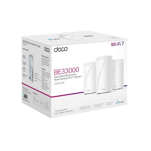 Jual TP Link Deco BE95 - BE33000 Quad-Band WiFi 7 Mesh System Router ...