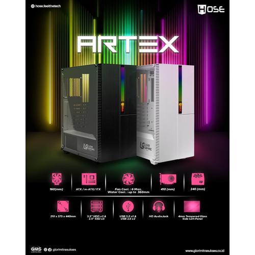 Jual CASING PC GAMING HOSE ARTEX - CASING HOSE LEXA GAMING ARTEX ...