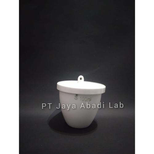 Jual cawan krusibel krus crucible porcelain porselen porselin 100ml ...