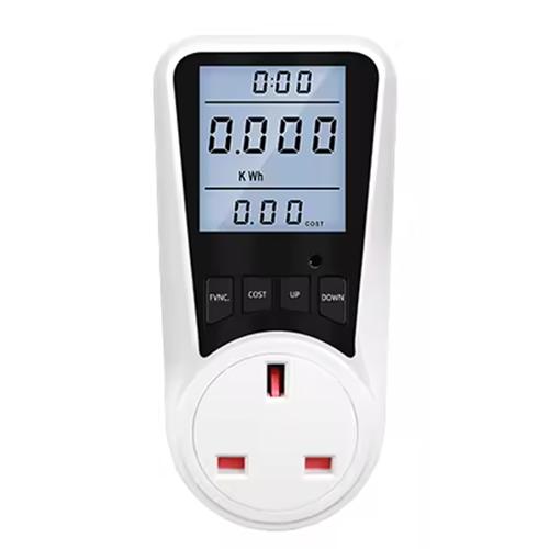 Jual Watt Meter AC Colokan kaki 3 (AC) dengan Backlight Power Meter ...