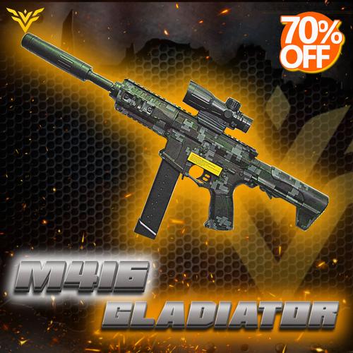 Jual Mainan Anak - Mainan Tembakan Water Gel Automatic - M416 Camo ...