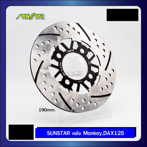 Promo Honda Monkey - SUNSTAR rear disc 190mm 4 holes Universal - Kab ...