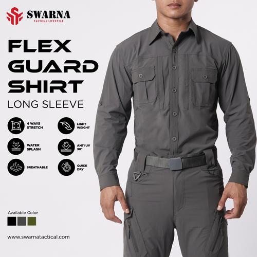 Promo Swarna Tactical Flex Guard Shirt Long Sleeve - Storm Grey, L ...