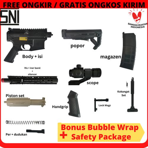Jual Spare part Tembak Dcobra M416 - Triger set - Kab. Sidoarjo - Raja ...