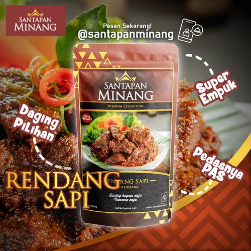 Jual Rendang Daging Sapi 250 gram Asli Santapan Minang - Jakarta Timur ...