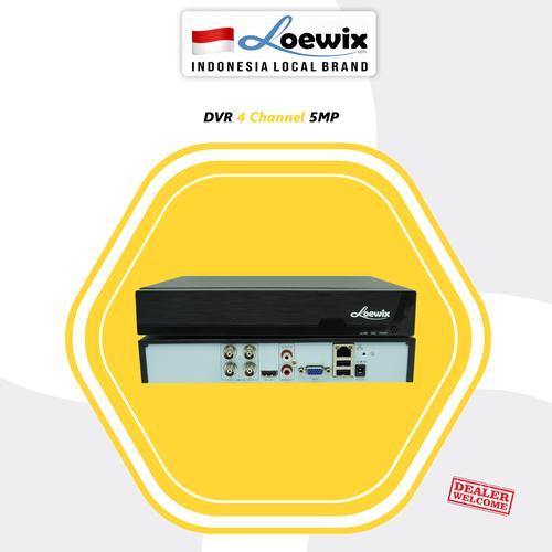 Promo LOEWIX 5 MP DVR 4 Channel LX-9504 4CH Xmeye Full Channel 5MP 6:1 Cicil 0% 3x - Jakarta ...