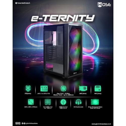 Jual Casing pc Hose E TERNITY - Case pc ATX / Micro ATX / ITX - casing ...