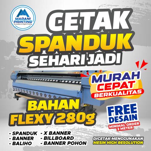 Jual [FREE DESAIN] Cetak Spanduk/Banner/Baliho Bahan 280Gsm, Murah Cepat - Kota Bekasi ...