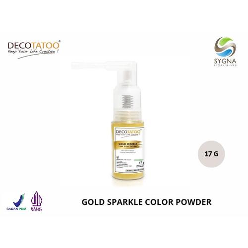 Jual Pewarna Makanan - Sparkling Color Decotatoo - Gold Sparkle Color ...