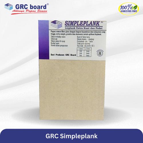 Jual GRC SIMPLEPLANK / Papan semen GRC 3 mtr & 4 mtr - 8x200x3000mm ...