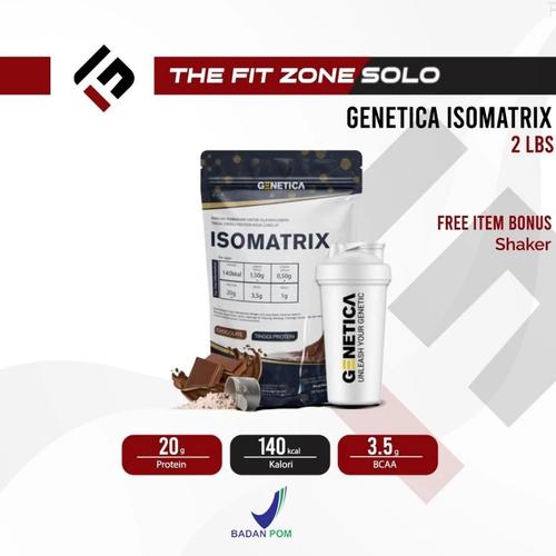 Jual Genetica isomatrix 2 Lbs Whey Isolate Protein - Kota Surakarta ...