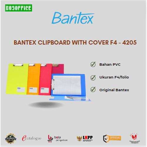 Jual BANTEX CLIPBOARD WITH COVER F4 - 4211 - Jakarta Barat - BosOffice ...