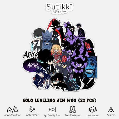 Jual Sticker Pack Solo Leveling Sung Jin Woo Manga Anime Manhwa Vinyl ...