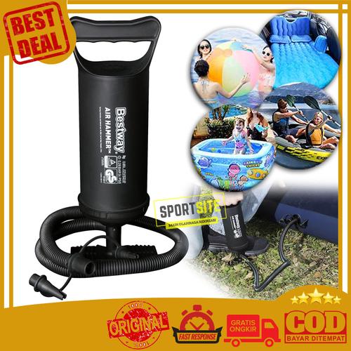 Promo Bestway Inflation Pump 12 inch. Pompa Angin Sofa Bantal Kasur dll ...