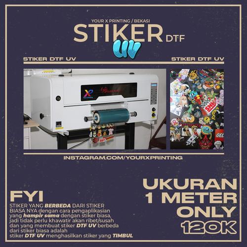 Jual Sticker DTF UV Timbul Custom Ukuran 1 Meter - Jakarta Selatan ...